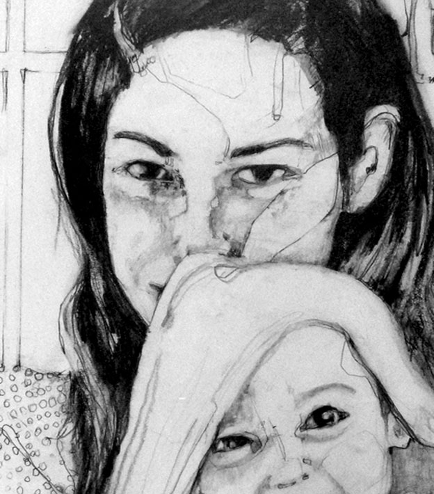 RENDERED : custom artwork by sharon cohn