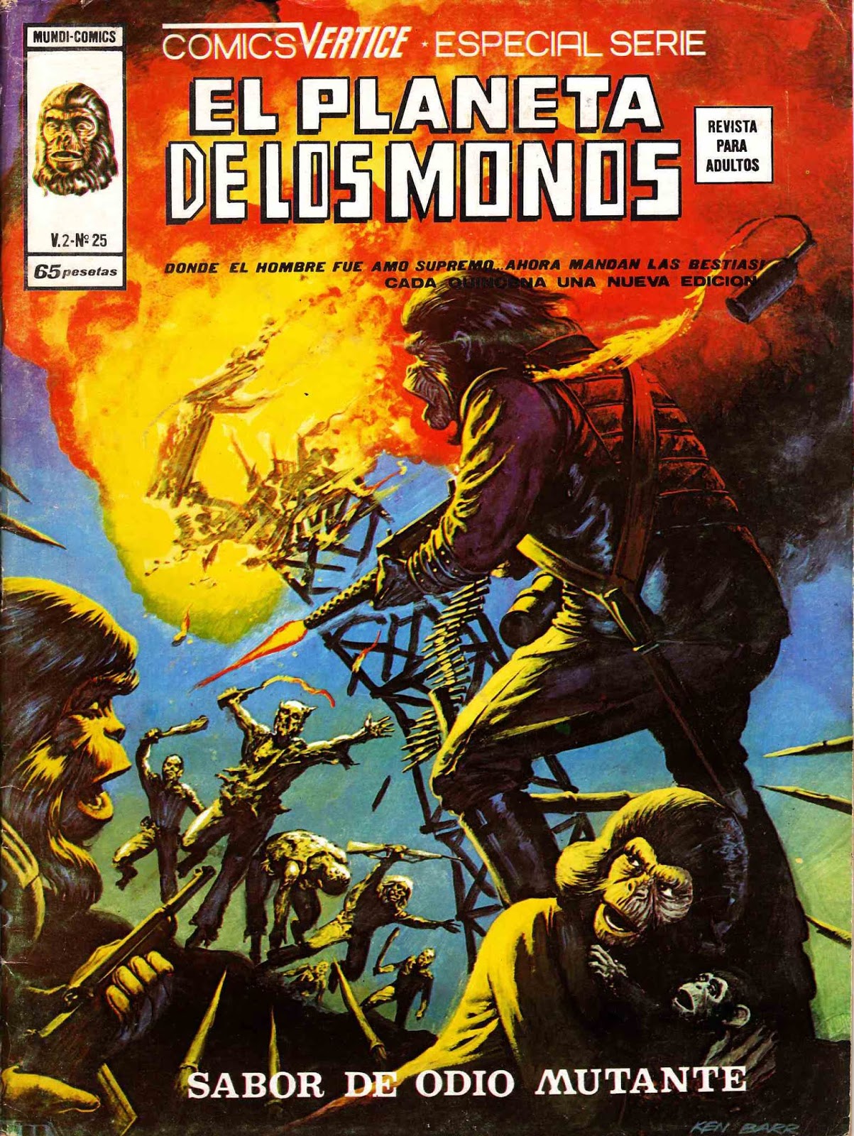 El Planeta de los Monos Vol.2 (Vértice)