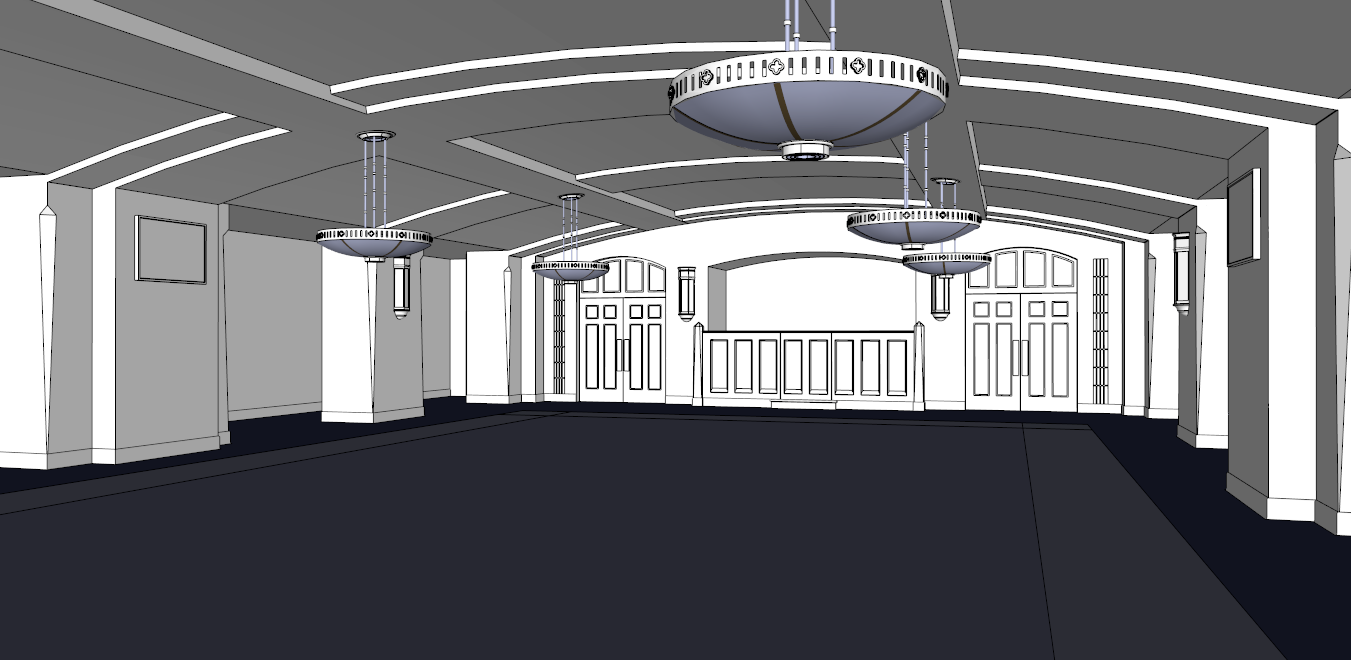 Sketchup for Interior Design: Case study of a vaulted ceiling done with ...