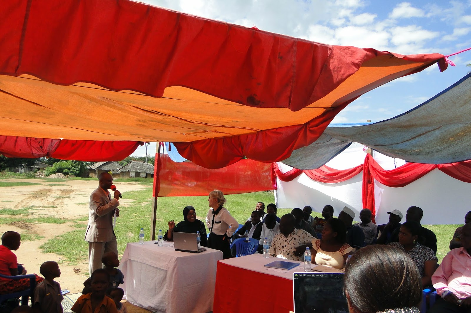 Awareness building in Mkinga Tanzania - Irente Rainbow Outreach Programme