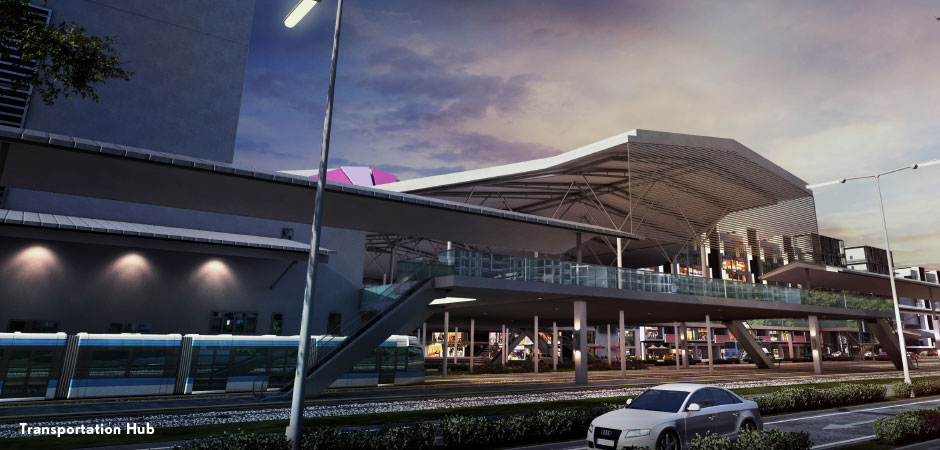 Provision for Light Rail Transit (LRT) in Aeropod project in Sabah ...