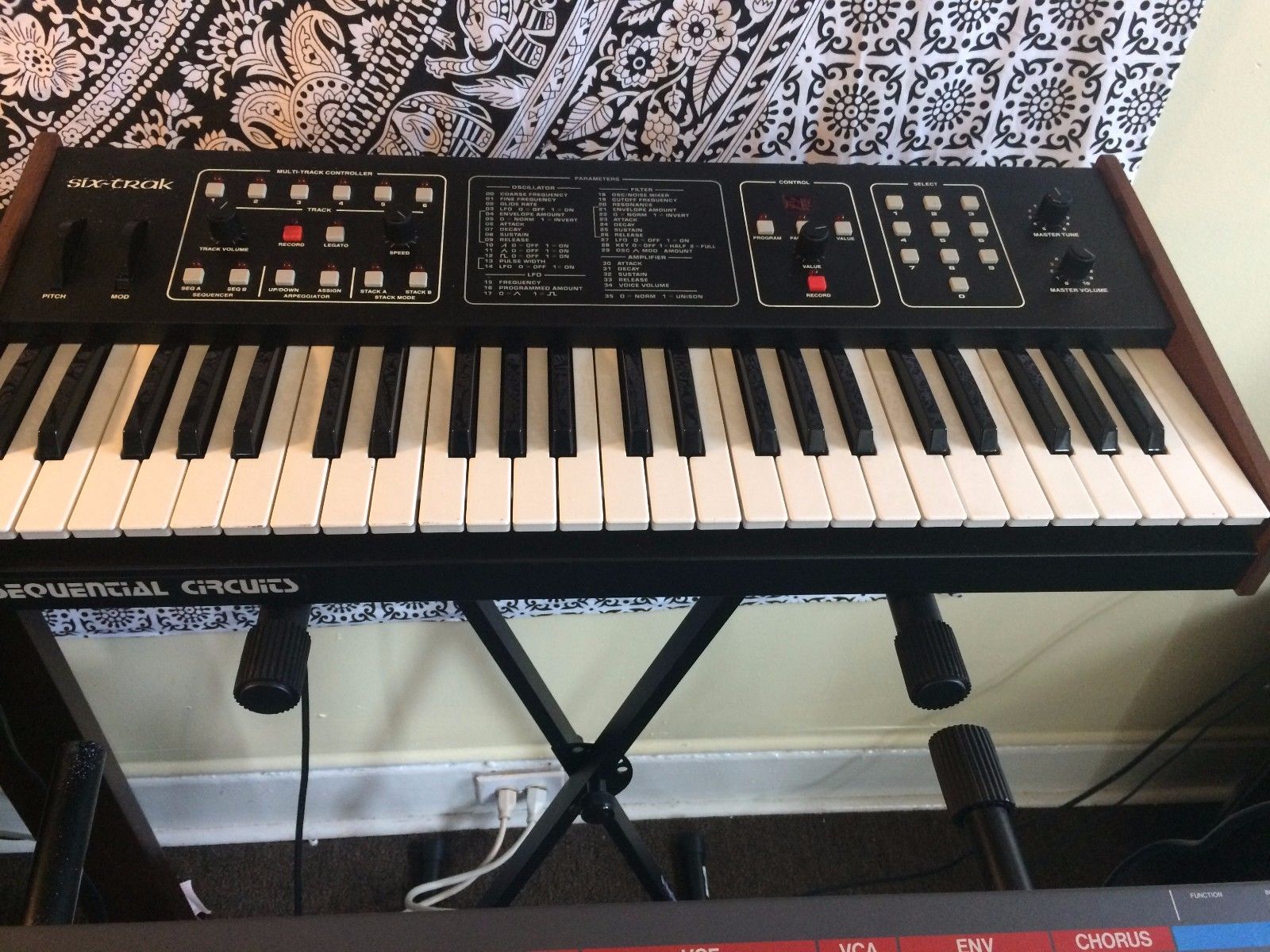 MATRIXSYNTH: Vintage Sequential Circuits Six Trak Analog synthesizer