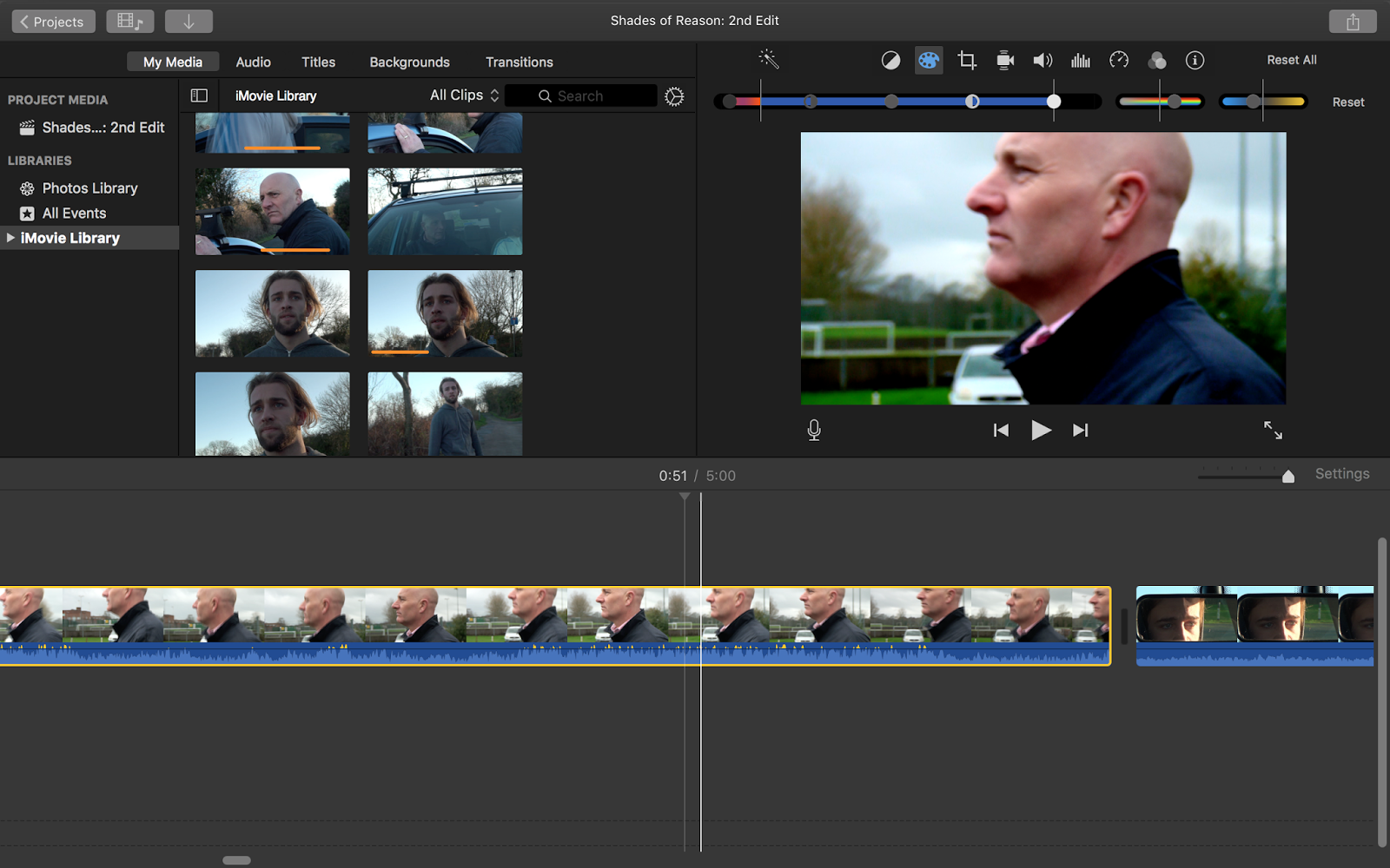 Sam Lapham Media Studies A2: Post Production: Colour/Brightness/Contrast