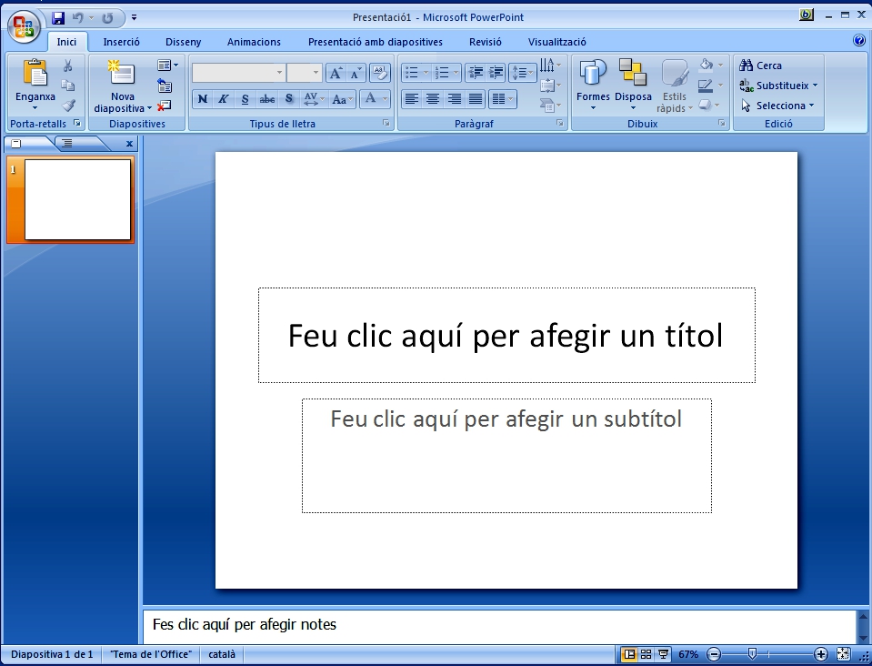 martapowerpoint: Iniciar power point