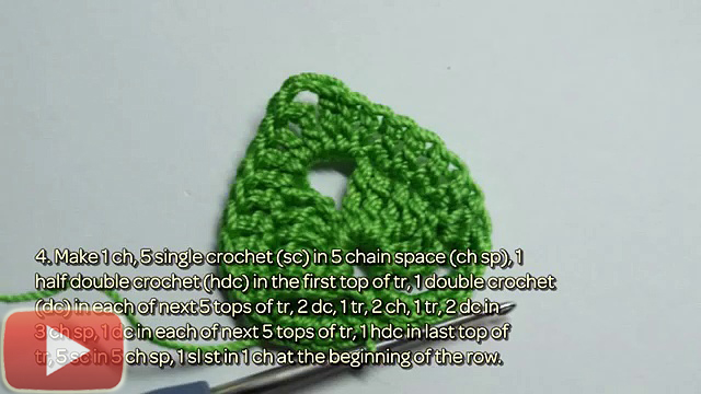 How To Make A Crocheted Irish Lace Leaf - DIY Crafts Tutorial ...