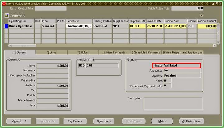 Oracle Applications: Oracle Payables Invoice Approvals Workflow