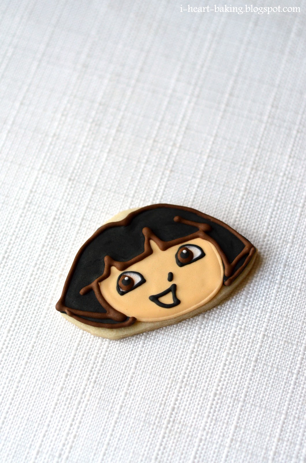 i heart baking!: dora the explorer cookies