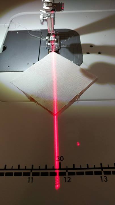 Slice of Pi Quilts: Sewing Machine Laser