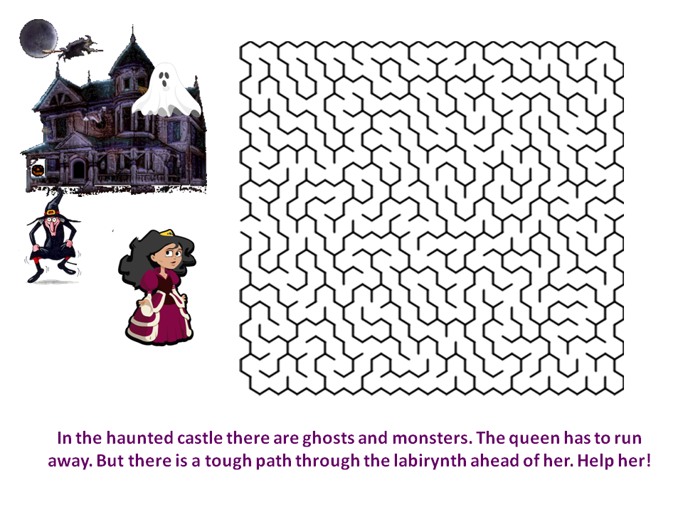 Is this castle haunted?: Mazes