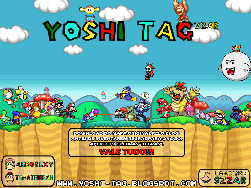 Yoshi Tag: Yoshi Tag v2.0b Lançada!!!
