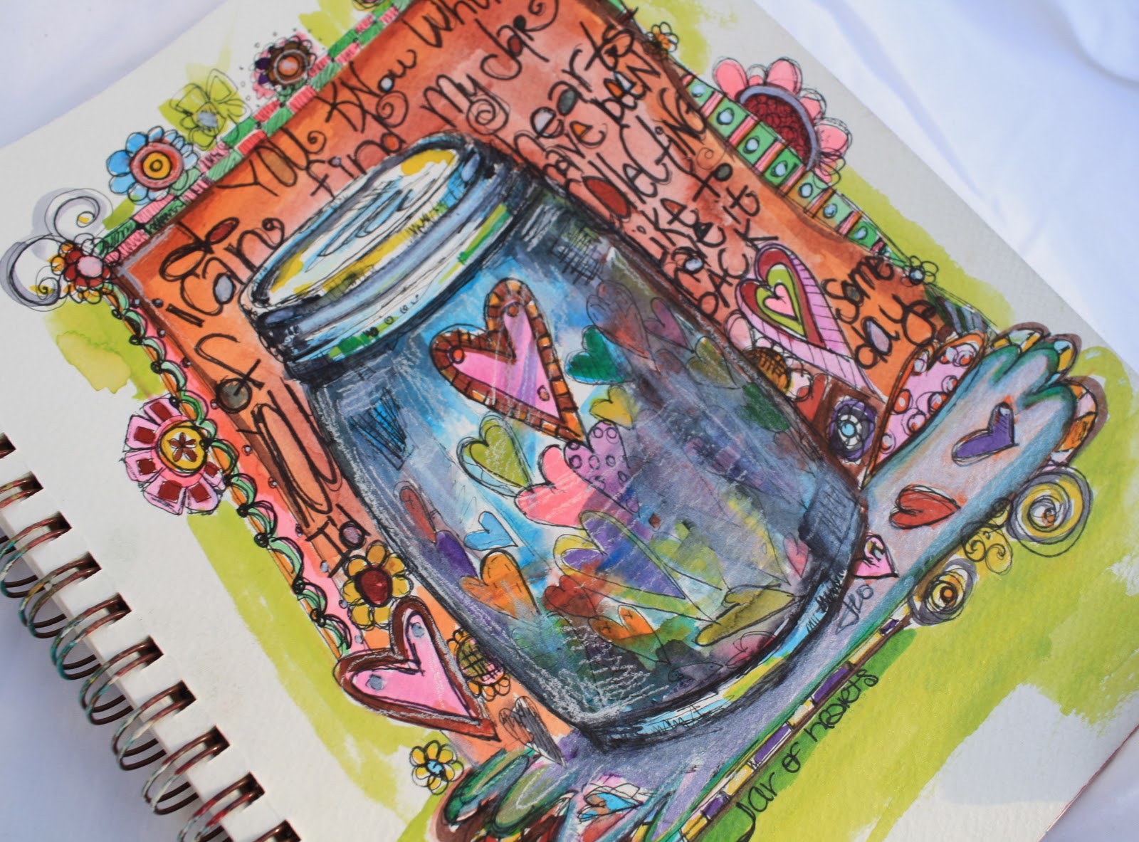 Sweet Repeats: Reflection in a Doodle