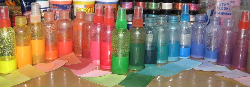Ligaya's Creativity Zone: Homemade Glimmer Mist