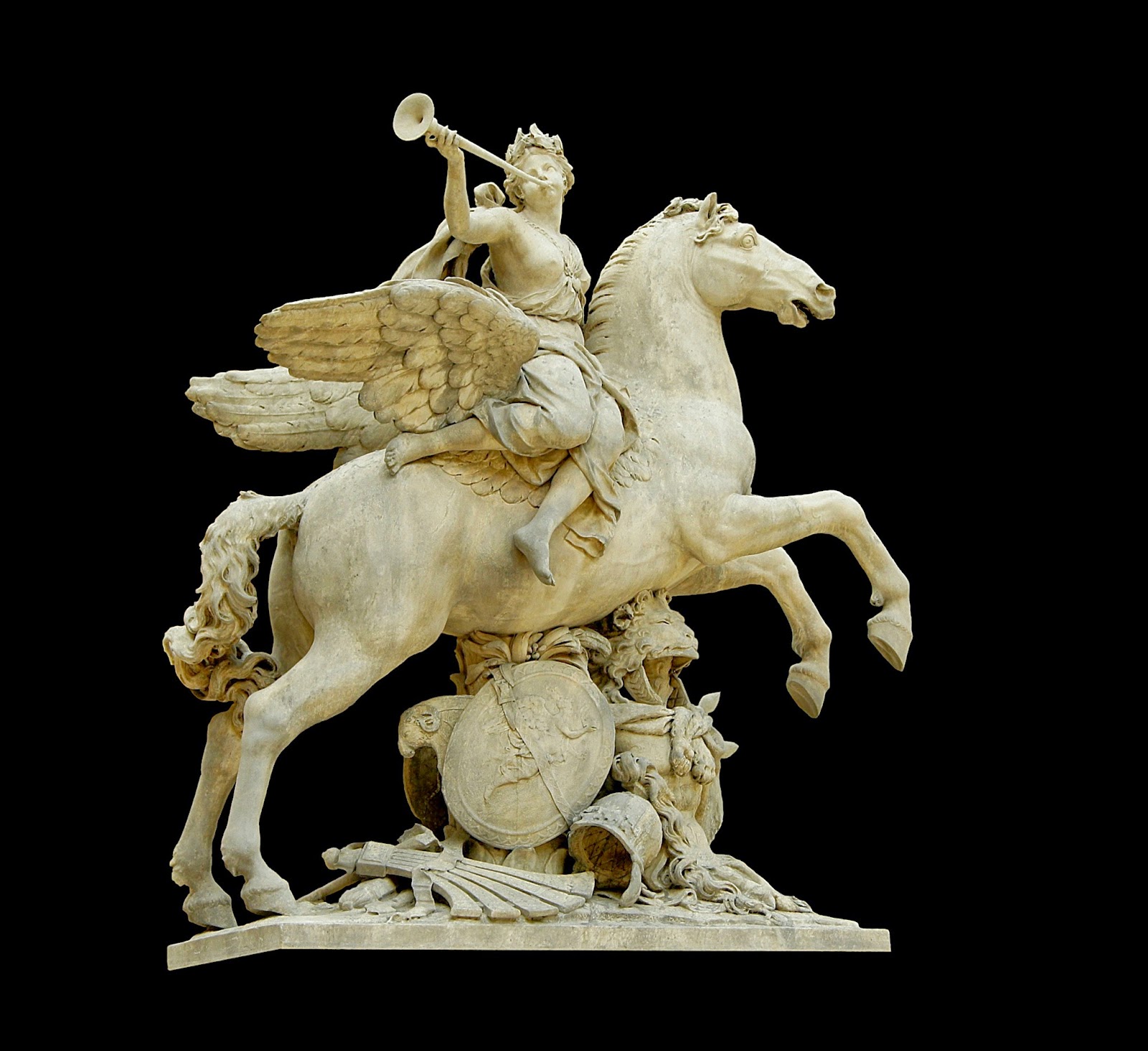 Wherever (世上): The (King's) fame riding Pegasus