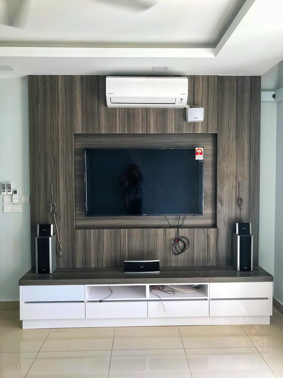 ini cerita kita: Home renovation : Kabinet TV