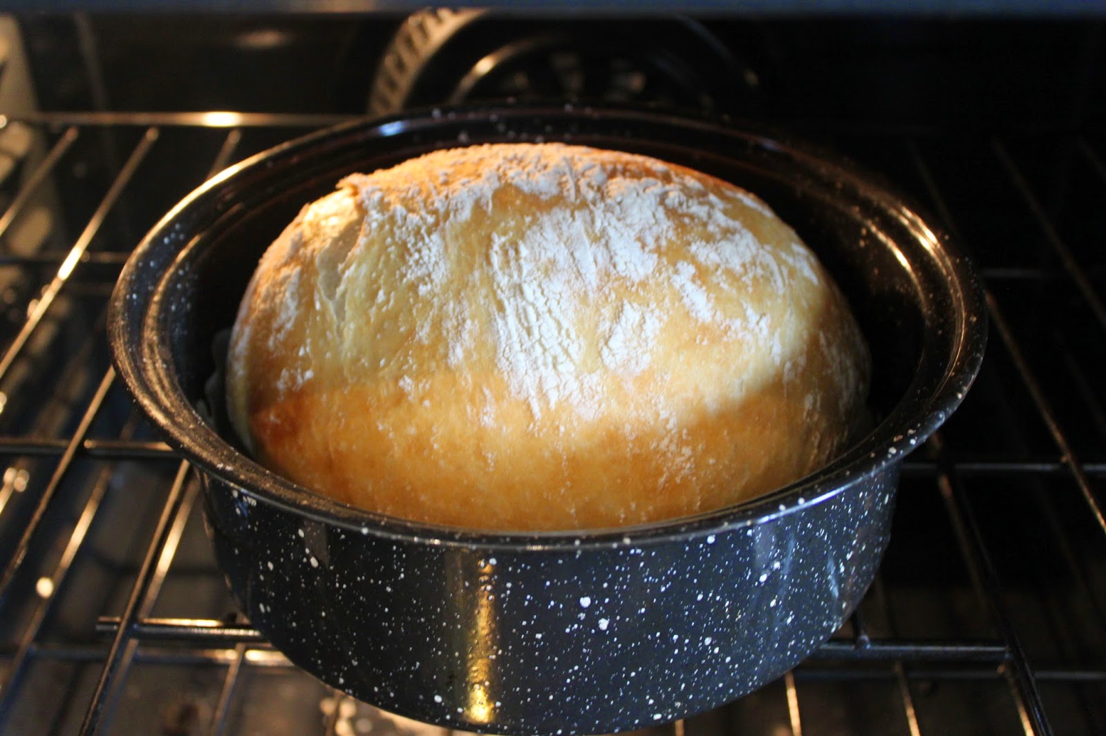 Easy No-Knead Artisan Bread - The Busy Baker