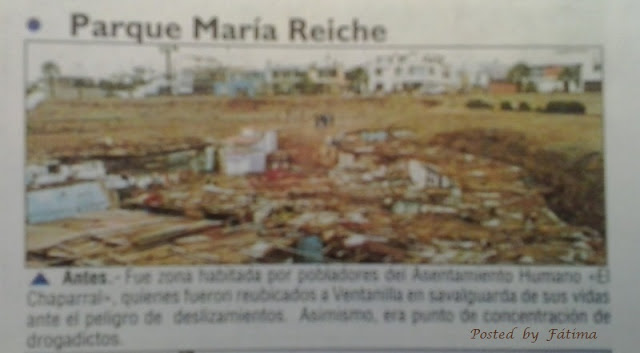 Fátima Rodríguez Serra: Parque Maria Reiche 1996 2016 Miraflores