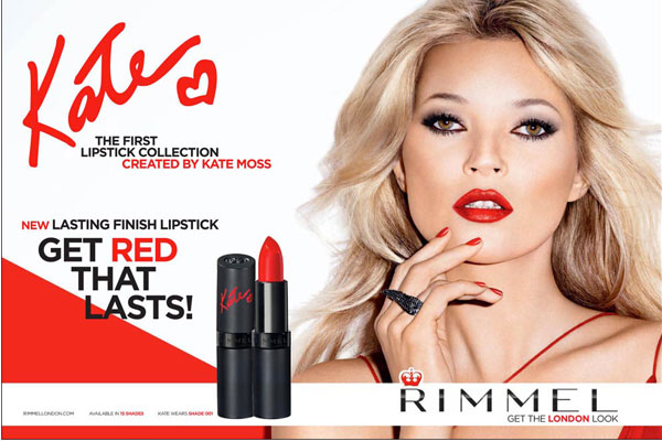 Kate Moss Rimmel London Lipstick Collection | Perfectly Polished