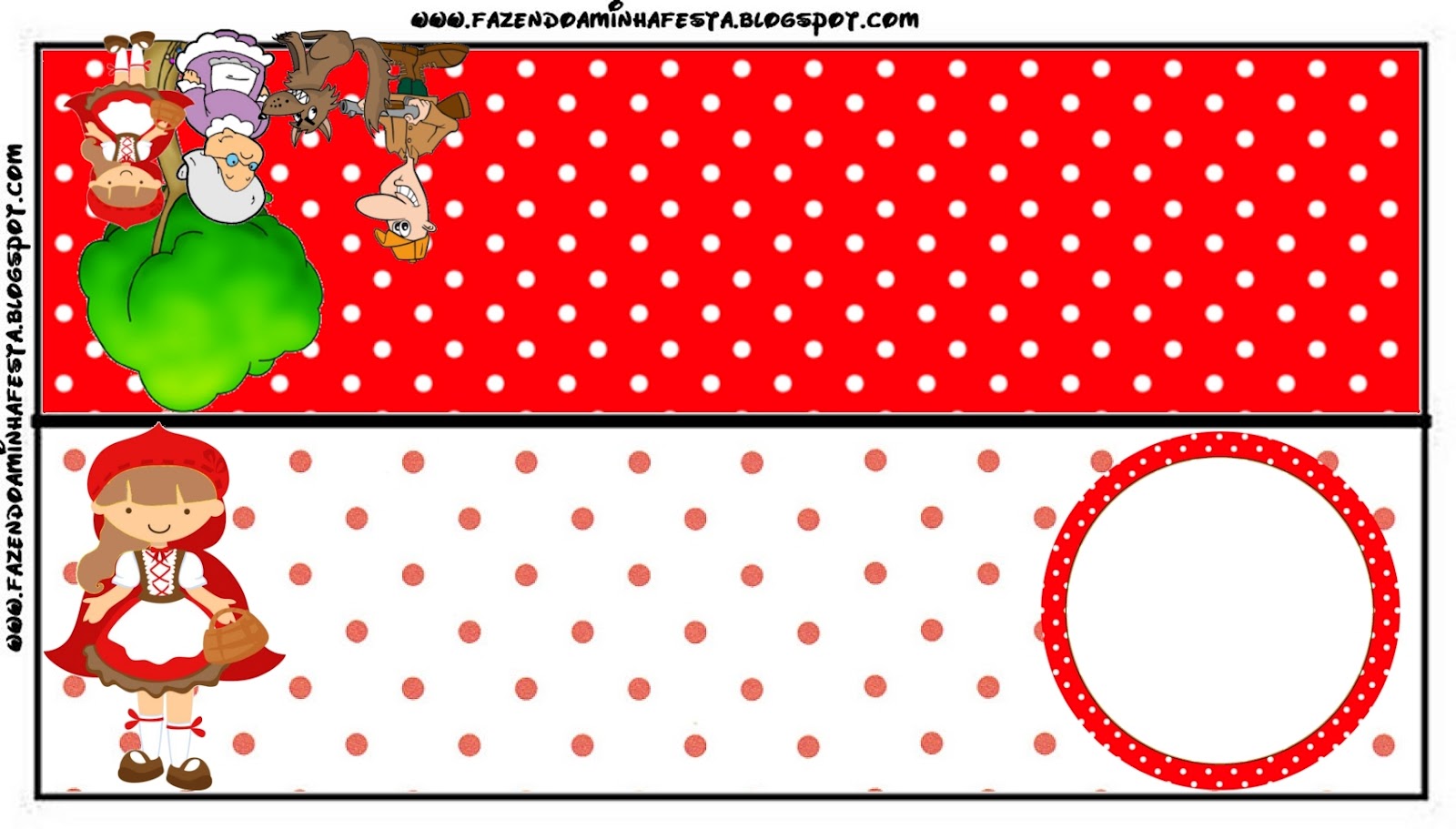 Little Red Riding Hood Party: Free Printable Candy Buffet Labels. - Oh ...