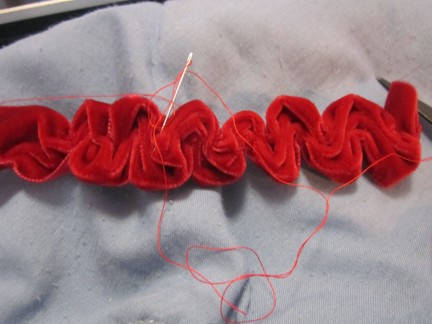 Ravings of a Mad Crafter: Valentine Inspired Velvet Ribbon Flower