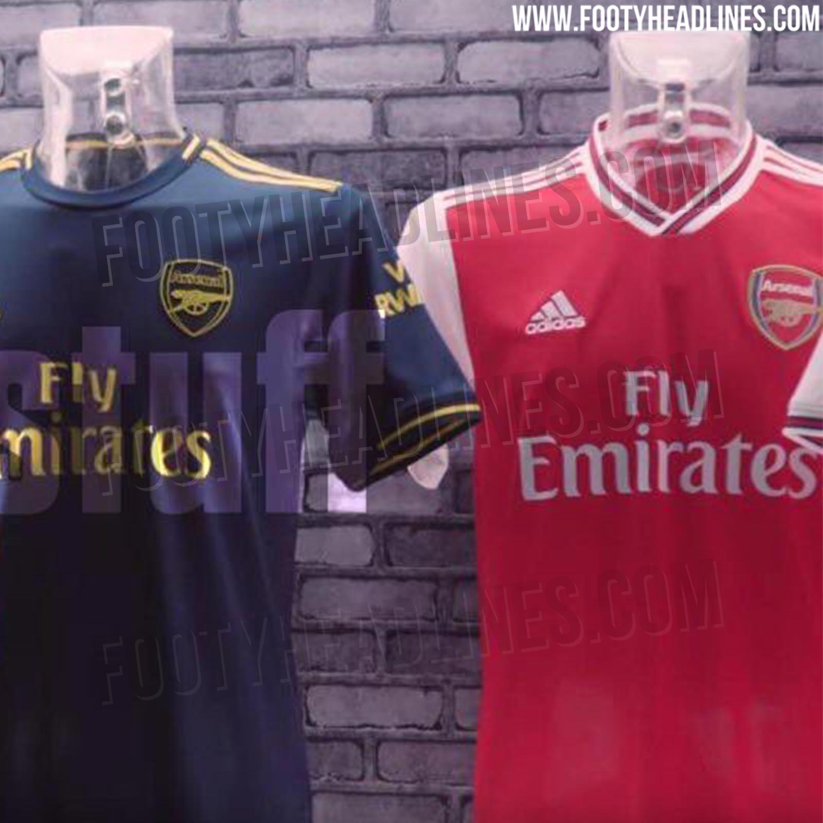 Adidas Arsenal 19-20 Home Kit Leaked - Footy Headlines