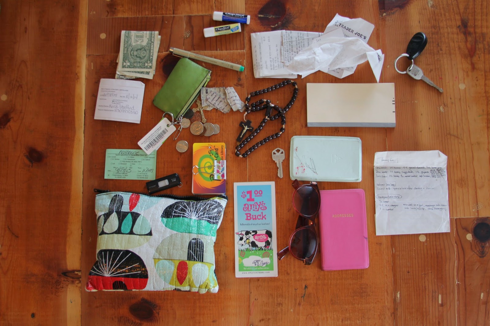 The Rhodes Log: The Big Purse Dump: A Link Up