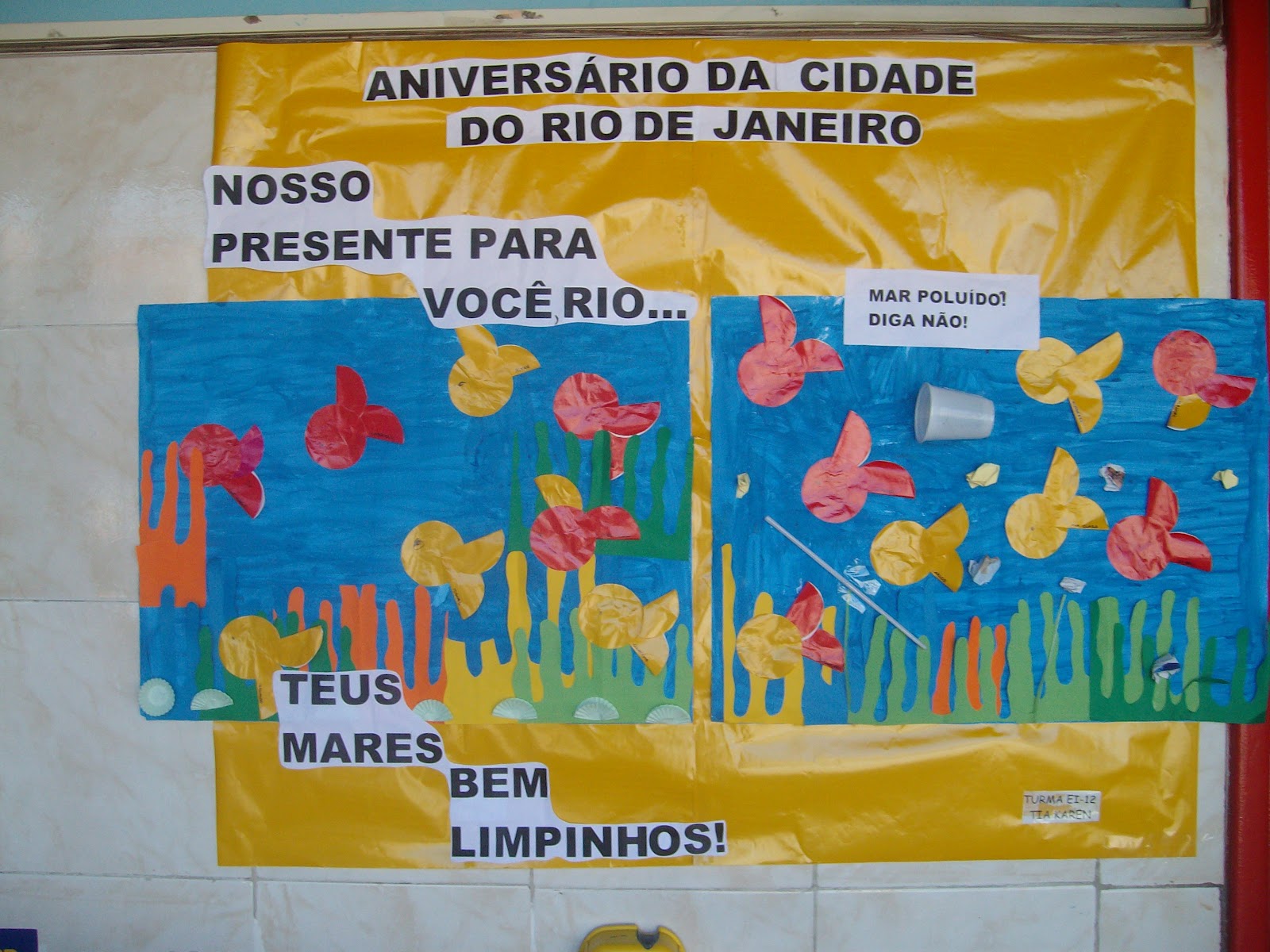ESCOLA MUNICIPAL BRÍCIO FILHO-3ª CRE: NOSSA HOMENAGEM AO RIO DE JANEIRO!