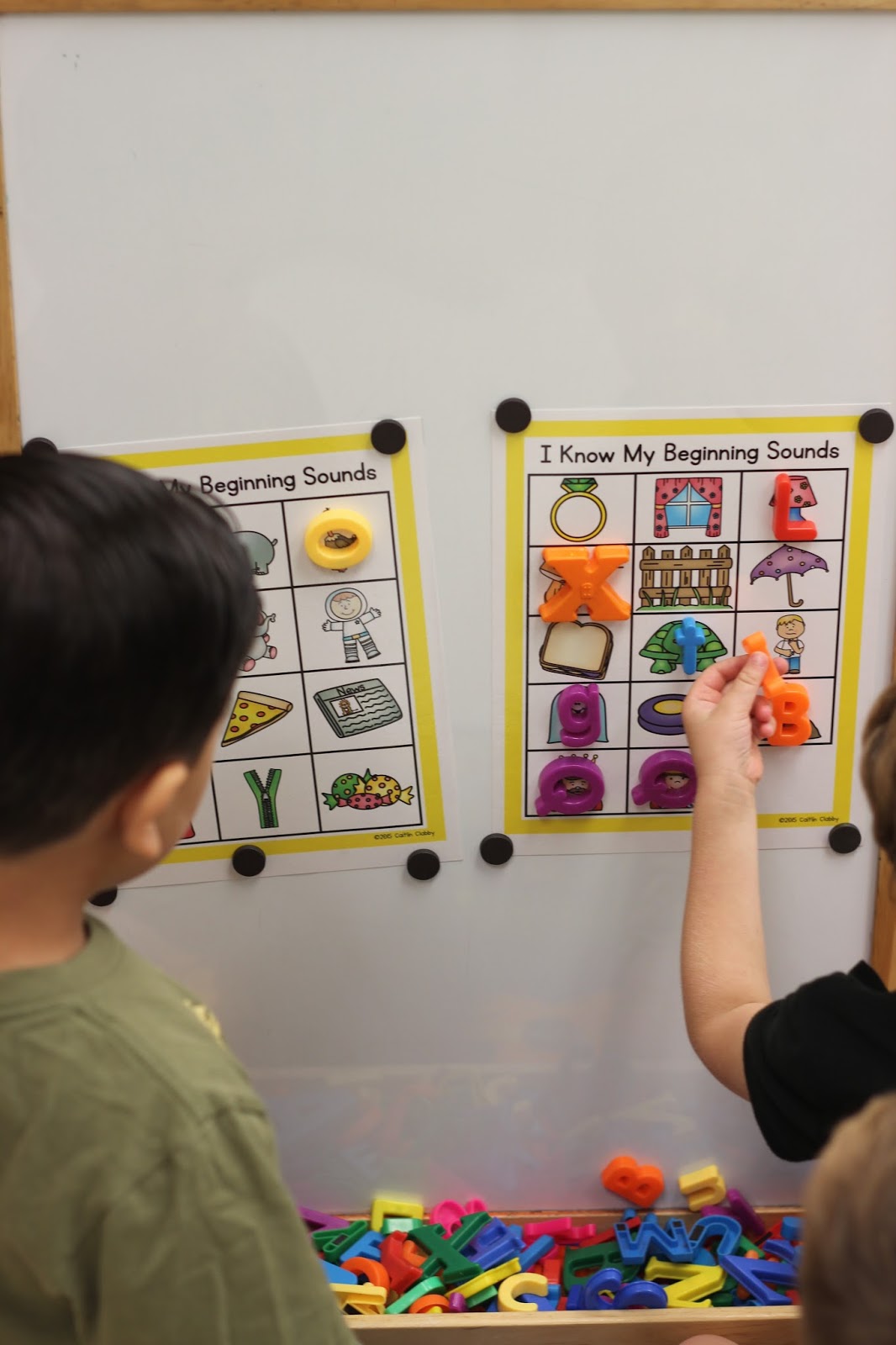 Kindergarten Smiles: Starting Your Magnetic Letter Center