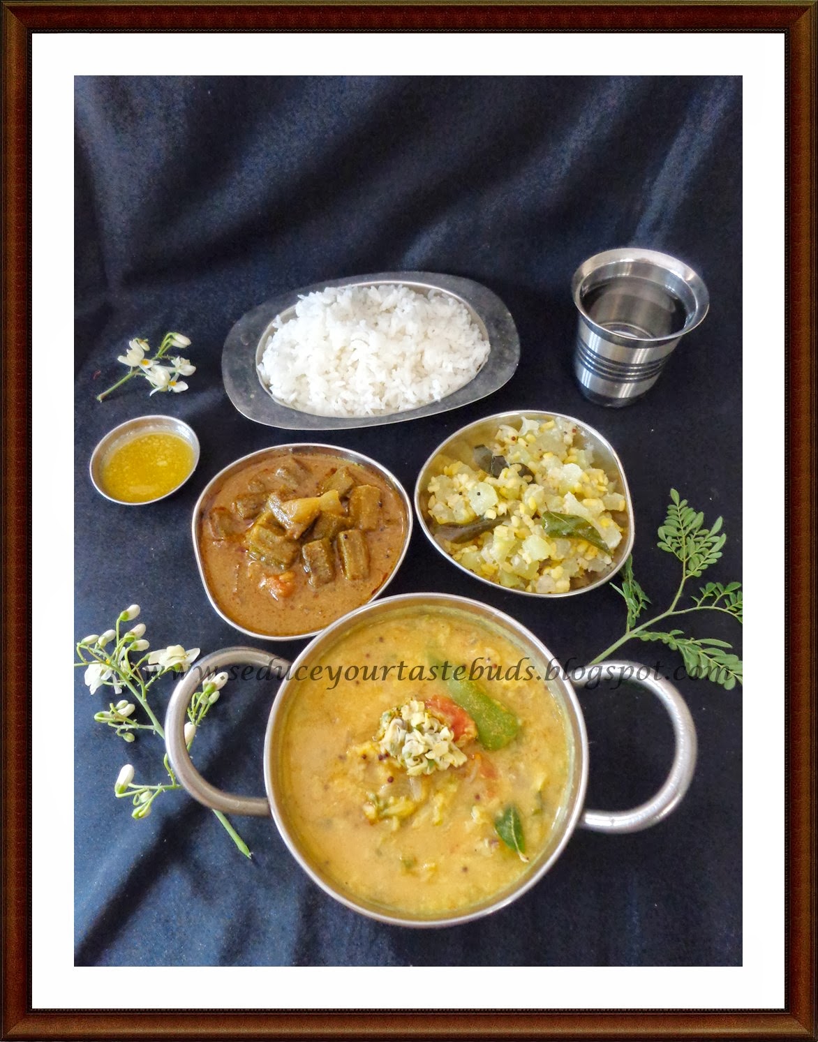 Murunga Poo Sambar | Drumstick Flowers in Dhal - Seduce Your Tastebuds...