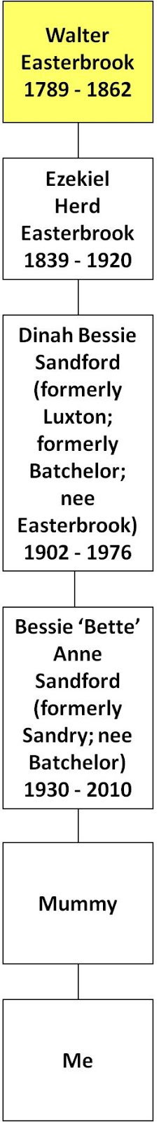 A DEVON FAMILY HISTORY: Great x3 Grandfather Walter Easterbrook