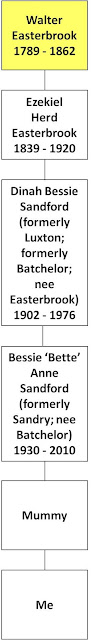 A DEVON FAMILY HISTORY: Great x3 Grandfather Walter Easterbrook