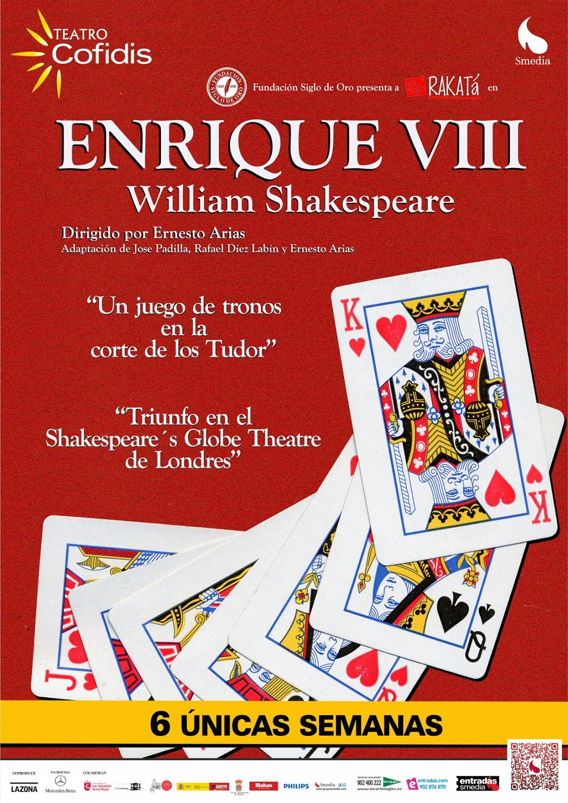 nosolometro: " Enrique VIII" en el Teatro Cofidis