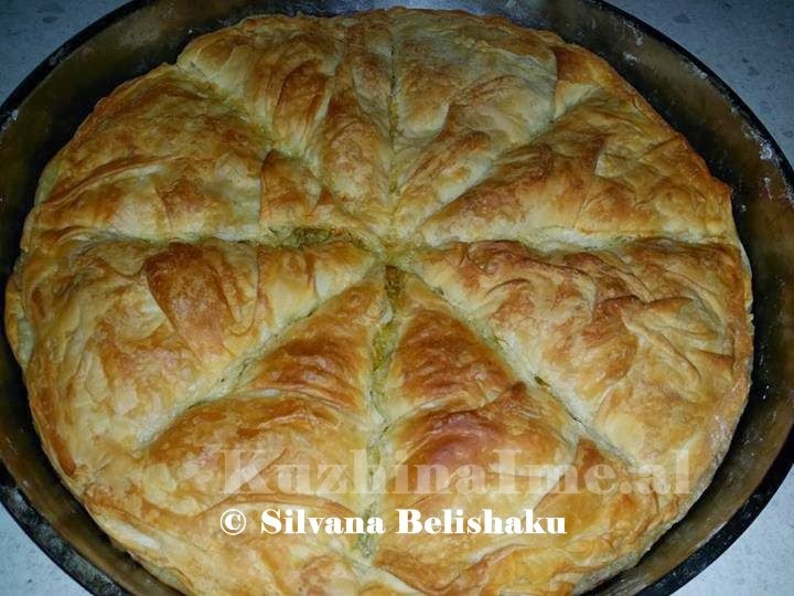 KuzhinaIme.al: Byrek me presh dhe mish te grire (Receta nga Silvana ...