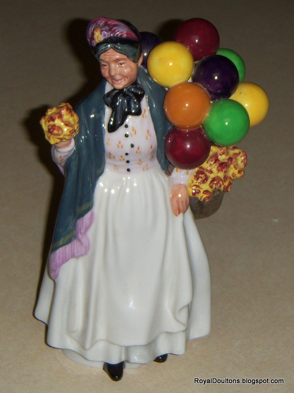 royaldoultons: Biddy Pennyfarthing HN1843 Royal Doulton Balloon Seller ...