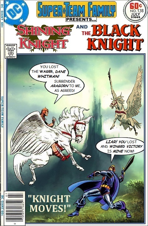 Super-Team Family: The Lost Issues!: The Shining Knight and The Black ...