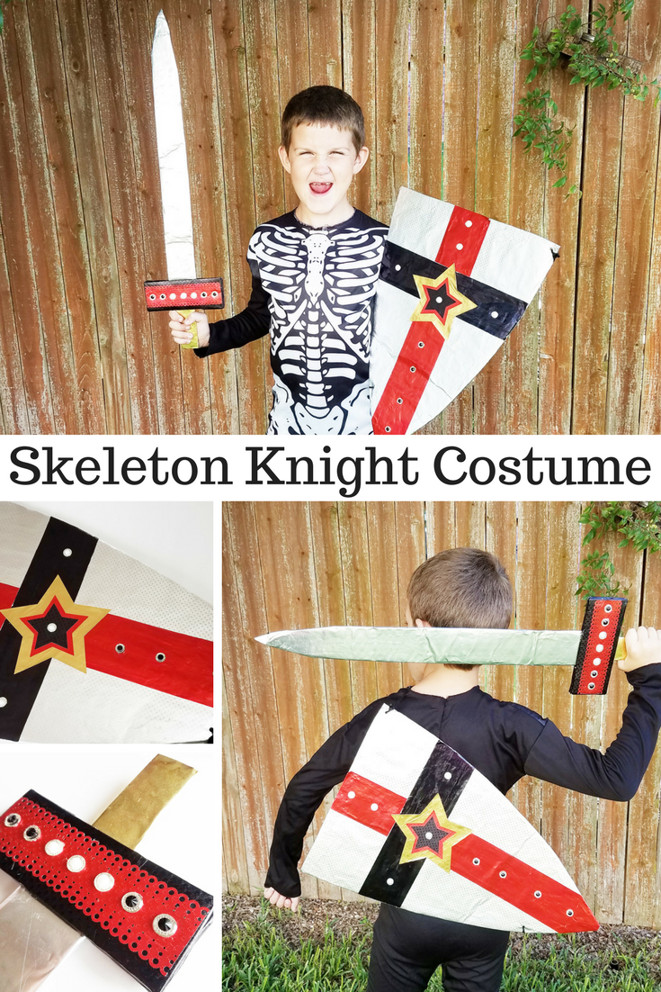 Erin Reed Makes: How to Make a Skeleton Knight Costume Sword & Shield