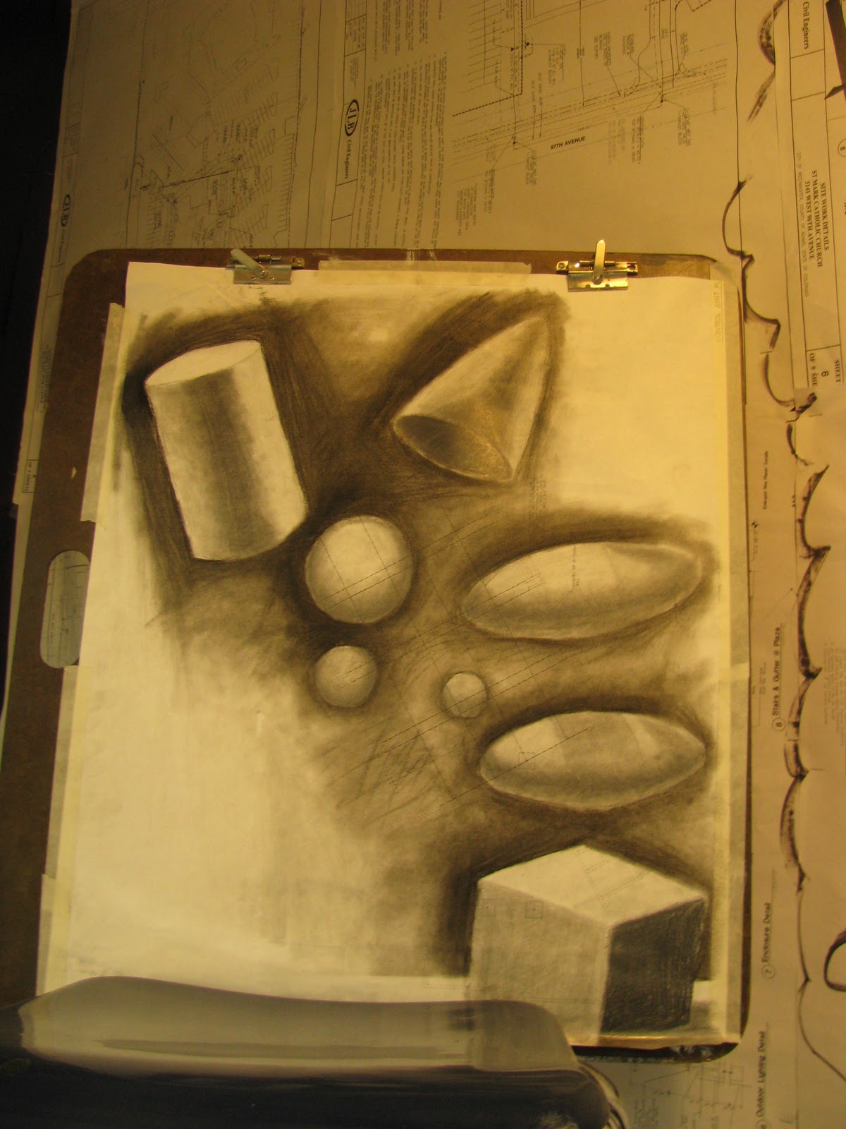 Thornton High School Art Department Outstanding Selected Work: Shapes ...