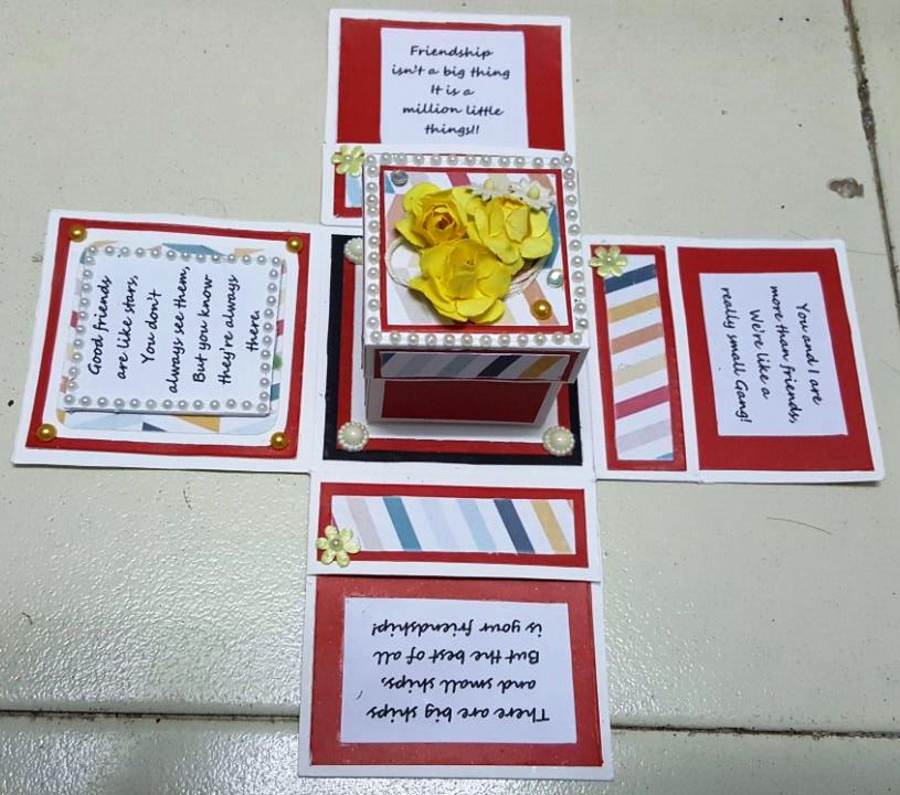 VREnchanted Color, Craft & more....: Friendship Explosion box