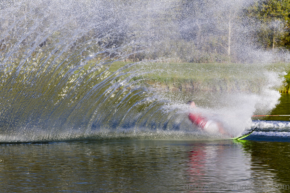 Slalom Skiing - Predator Bay Water Skiing Club | abbydell photography