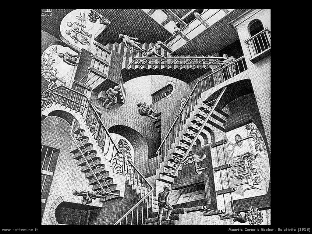 Arte e Publicidade: Escher - Relativity.