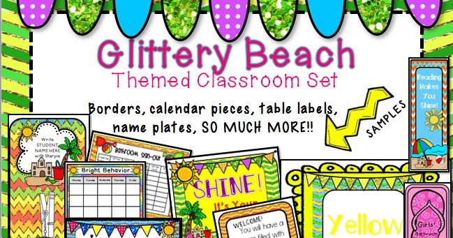 Beach Themed Classroom Decorations |Classroom Activities: Social ...