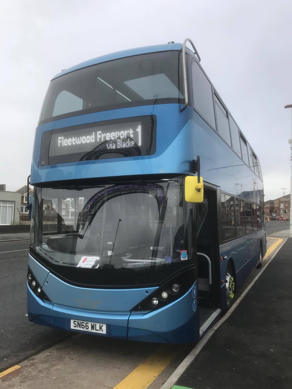 Fylde Bus Blog: Enviro Demonstrator inside and out