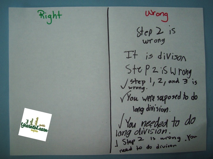Accountable Learning with Right Wrong Strategy | Yearn to Learn