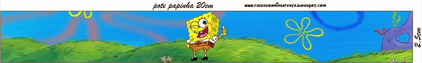 SpongeBob SquarePants: Free Printable Candy Bar Labels. - Oh My Fiesta ...