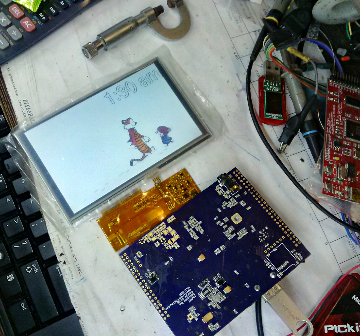Embedded Engineering : DIY Homemade ARM Board Running Linux with LCD ...