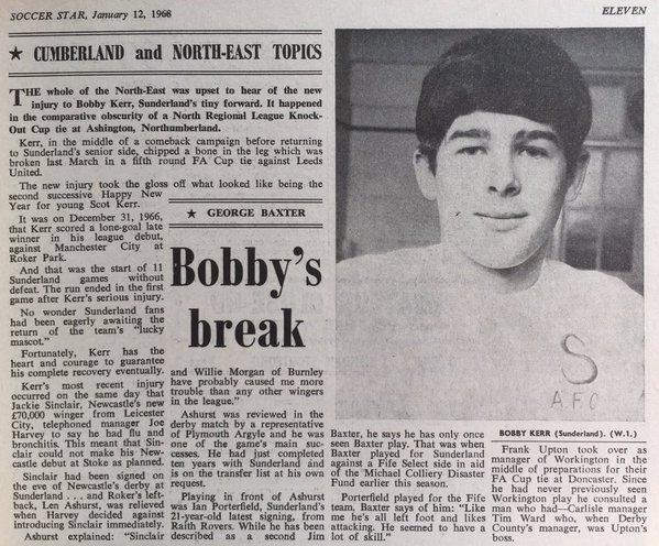 English Football Retro TV: Bobby Kerr.