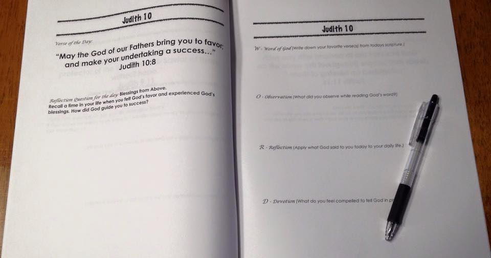 Balanced Living Bible Study: Book of Judith Lesson - Week 2