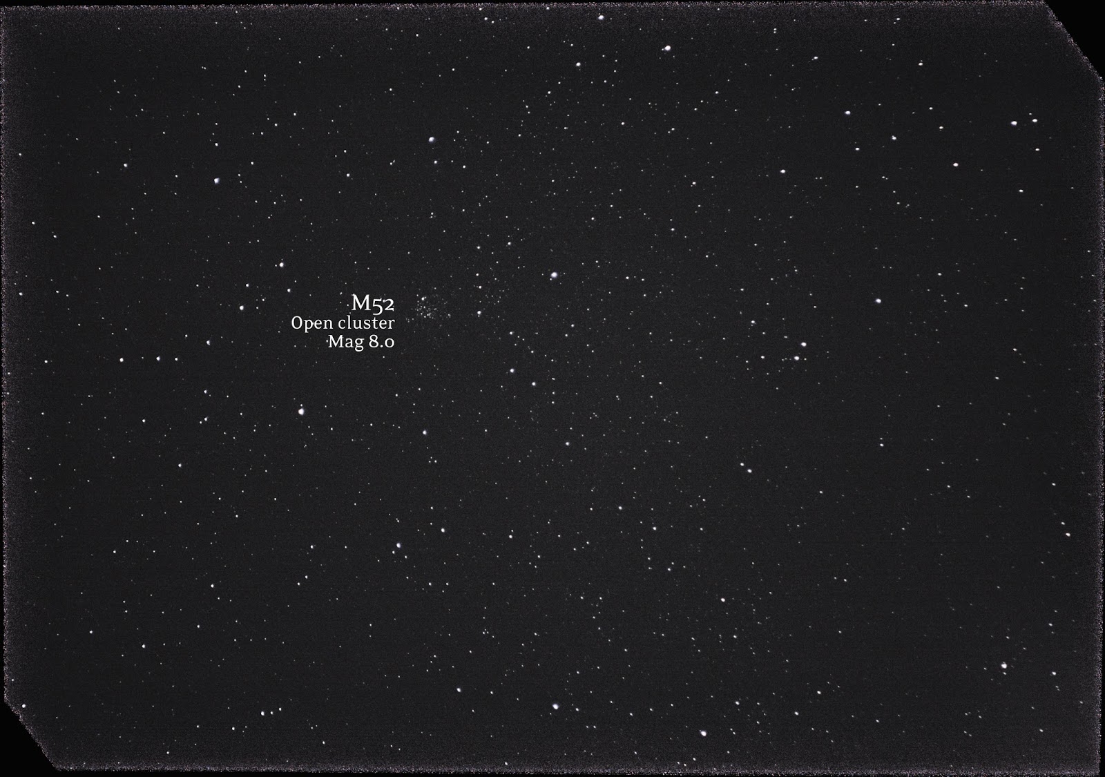 Mini Messier Marathon: M52, M103, and M33 (Triangulum Galaxy) [Stellar ...