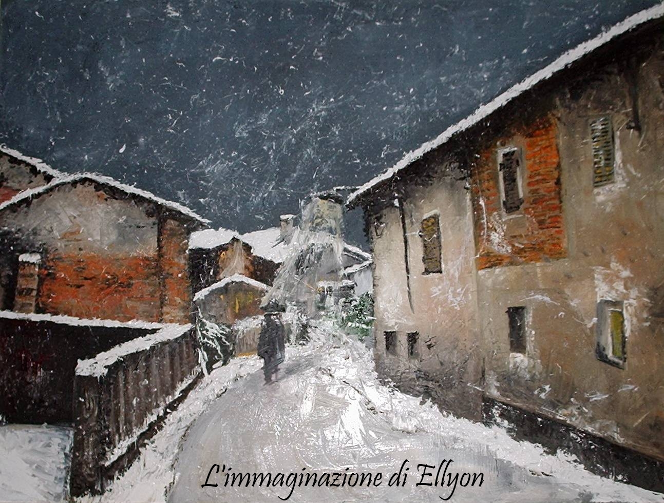 L'immaginazione di Ellyon: Quadri invernali