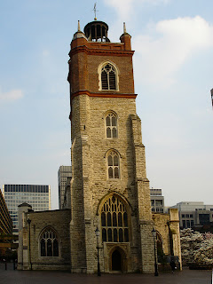 Medieval London : Brief history of St Giles Cripplegate