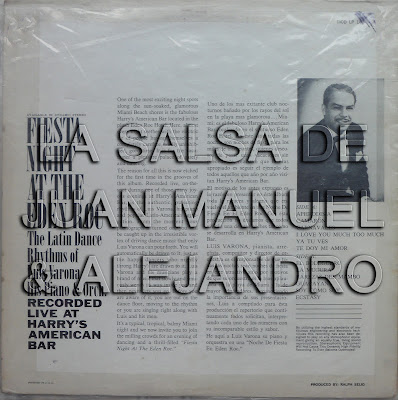 LA SALSA DE JUAN MANUEL Y ALEJANDRO ® : LUIS VARONA . FIESTA NIGHT AT ...
